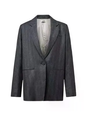 DRYKORN Mowtie Pinstriped Blazer