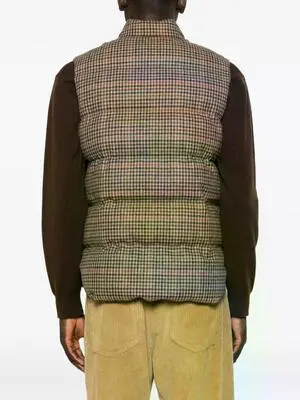 SEBAGO Check-pattern Padded Gilet