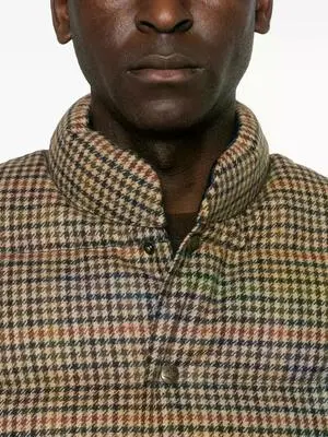 SEBAGO Check-pattern Padded Gilet