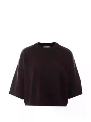 NOTSHY Lilou Short-sleeve Sweater - Brown