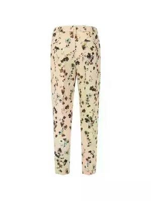 MARCCAIN Floral-print Pleated Trousers