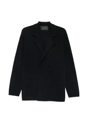 Tagliatore Double-breasted Knitted Blazer
