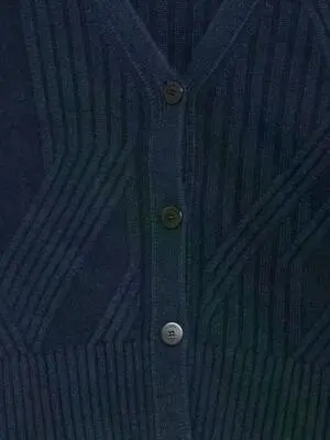 JOSEPH Ribbed-knit V-neck Cardigan