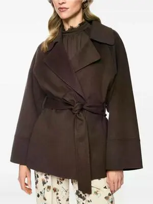 MARCCAIN Belted Wool Coat