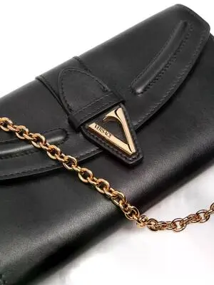 Versace Logo-plaque Chain-strap Clutch Bag