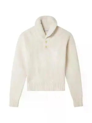 Stella McCartney Button-fastening Shawl-collar Sweater