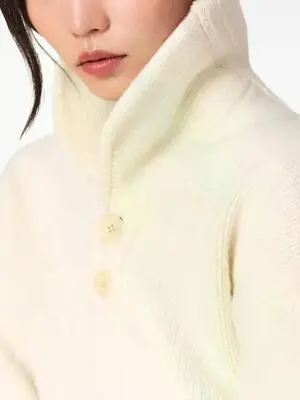 Stella McCartney Button-fastening Shawl-collar Sweater