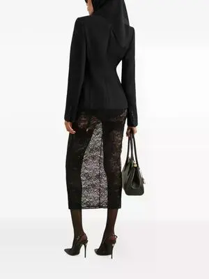 Dolce & Gabbana Wool Cady Double-breasted Jacket