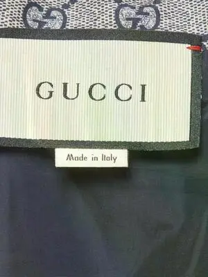 Gucci Gg-pattern Web-stripe Jacket