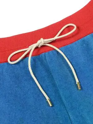 LOUIS VUITTON 2000s Logo-patch Drawstring Shorts