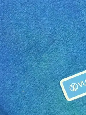 LOUIS VUITTON 2000s Logo-patch Drawstring Shorts