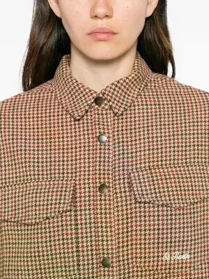 MC2 SAINT BARTH X Disney Mickey Mouse Houndstooth-pattern Shirt