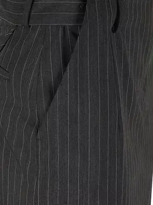 IRO PARIS Korail Pinstripe Straight Maxi Skirt