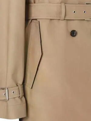 Fendi Double-breasted Belted Trench Coat