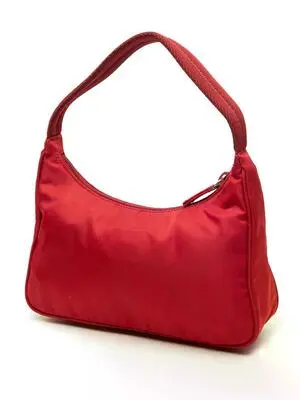 Prada 2019-2026 Mini Tessuto Re Edition 2000 Shoulder Bag - Red