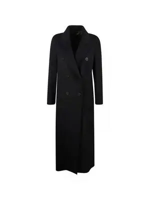 Max Mara Double-breasted Coat - Grey