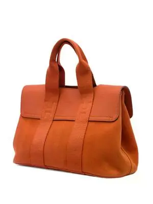 Hermès 1990-2010 Toile And Swift Valparaiso Pm Handbag