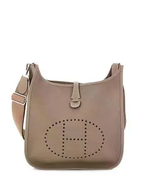 Hermès Evelyne Bag Gen Iii Clemence Pm Crossbody Bag - Grey