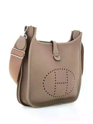 Hermès Evelyne Bag Gen Iii Clemence Pm Crossbody Bag - Grey