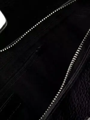 Karl Lagerfeld Logo-plaque Pebbled-effect Tote Bag