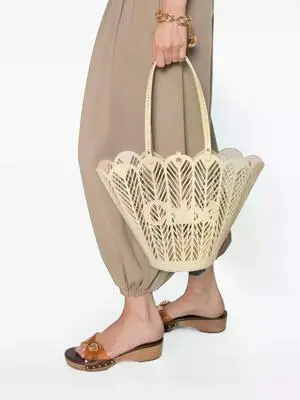 Chloé Soleil Cut-out Tote Bag
