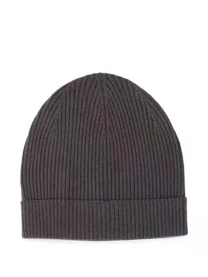 Rick Owens Ribbed-knit Beanie Hat - Grey
