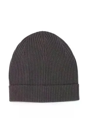 Rick Owens Ribbed-knit Beanie Hat - Grey