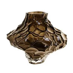 HEIN STUDIO Canyon Vase Large New Smoke - Brown