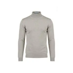 RON TOMSON Rollneck Knit Sweater - Grey