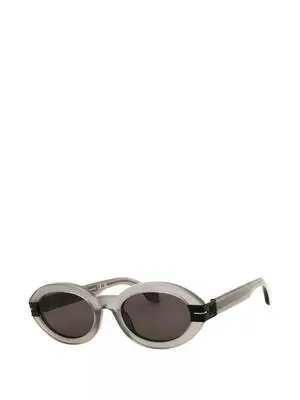 Palm Angels Harmony Oval-frame Sunglasses - Grey
