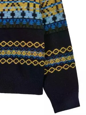 STUDIO TOMBOY Fair Isle-knit Sweater