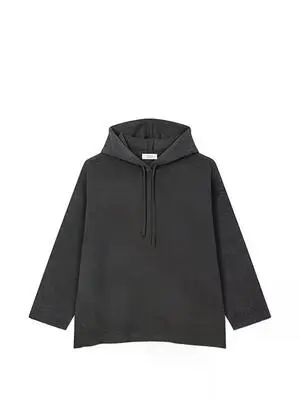 STUDIO TOMBOY Oversized Knit Hoodie - Grey