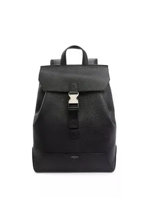 LANCEL Milo Grained Leather Backpack - Black