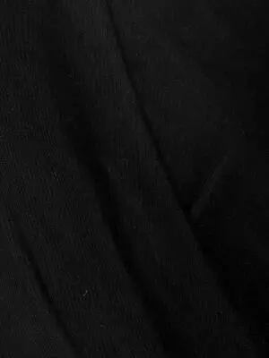 Max Mara Ribbed-knit Wrap Bodysuit - Black