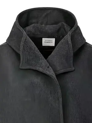 STUDIO TOMBOY Hooded Button-up Coat