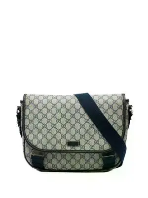 Gucci 2016-2026 Gg Supreme Crossbody Bag - Neutrals