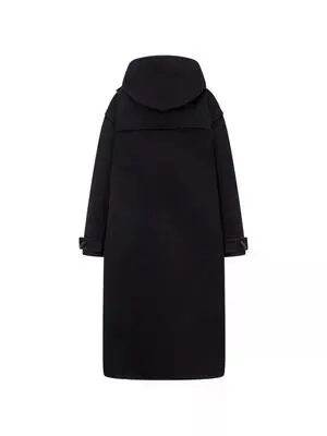 STUDIO TOMBOY Hooded Toggle-fastening Coat - Blue