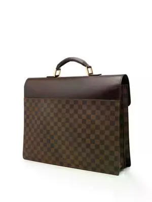 LOUIS VUITTON 2005 Damier Ebene Altona Gm Business Bag