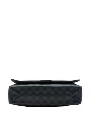 LOUIS VUITTON 2014 Damier Graphite District Mm Crossbody Bag