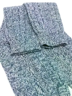 Eleventy Ribbed-knit Cashmere Socks