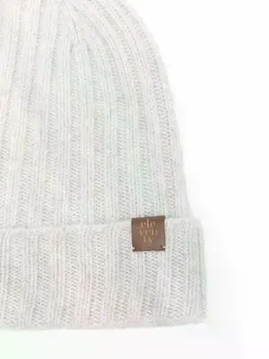 Eleventy Ribbed-knit Beanie Hat