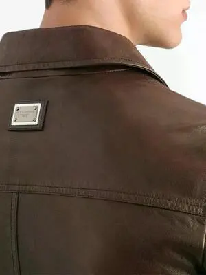 Dolce & Gabbana Leather Jacket