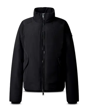 Moose Knuckles West-ed Trucker Jacket Black