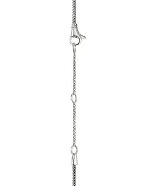 John Hardy Sterling Love Knot Woven Necklace