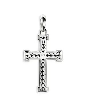 John Hardy Sterling Jh Essential Cross Pendant