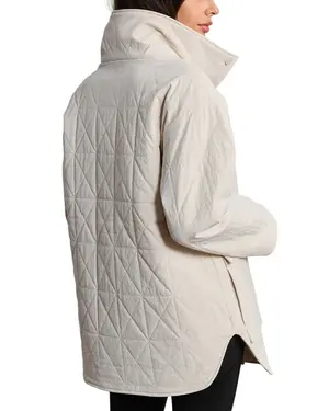RHONE Monterey Quilted Funnel Neck Jacket