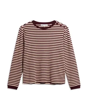 Gerard Darel Belle Lyocell Blend Long Sleeve Tee