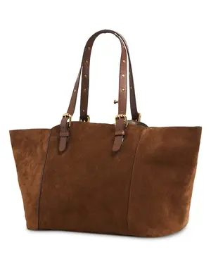 Gerard Darel Simple Suede Tote Bag
