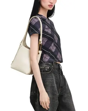 Marc Jacobs The Juliette Small Leather Bucket Bag - Cloud White