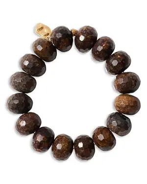 Chan Luu Beaded Stretch Bracelet - Bronzite